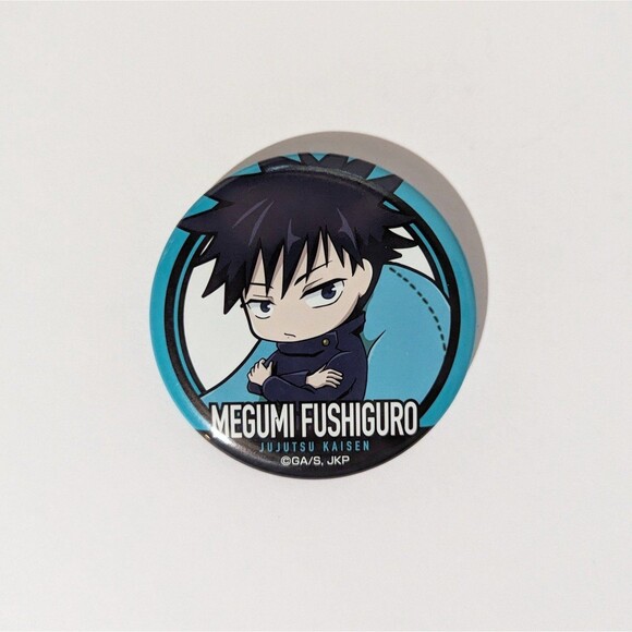 Accessories | Megumi Fushiguro Grumpy Chibi Can Badge | Poshmark